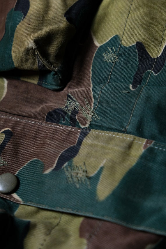 Belgian Army 1960’s Paratrooper Jigsaw Camo Smock Jac… - Gem