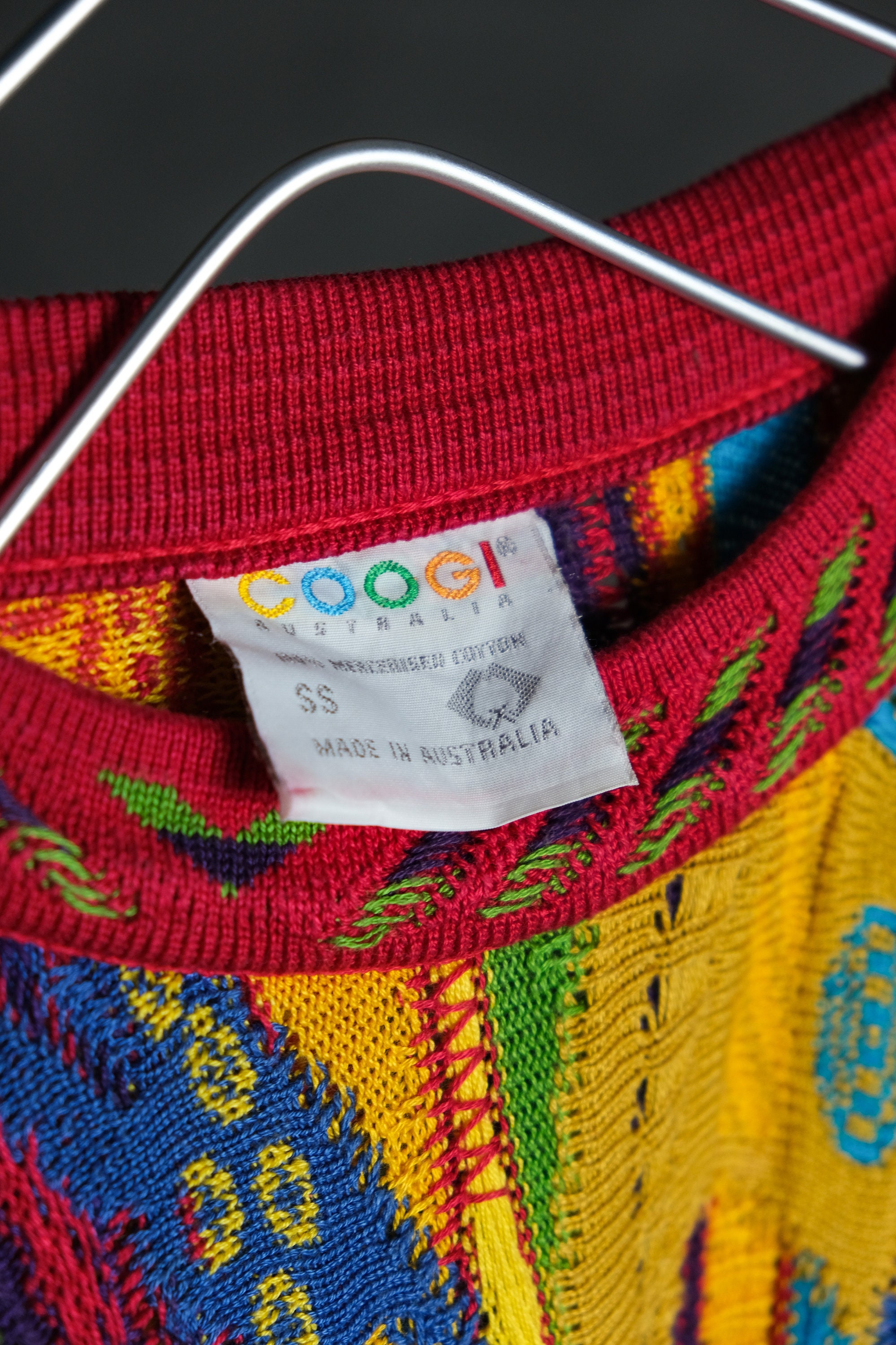 COOGI 90s Vintage 3D Knit Sweater - Etsy