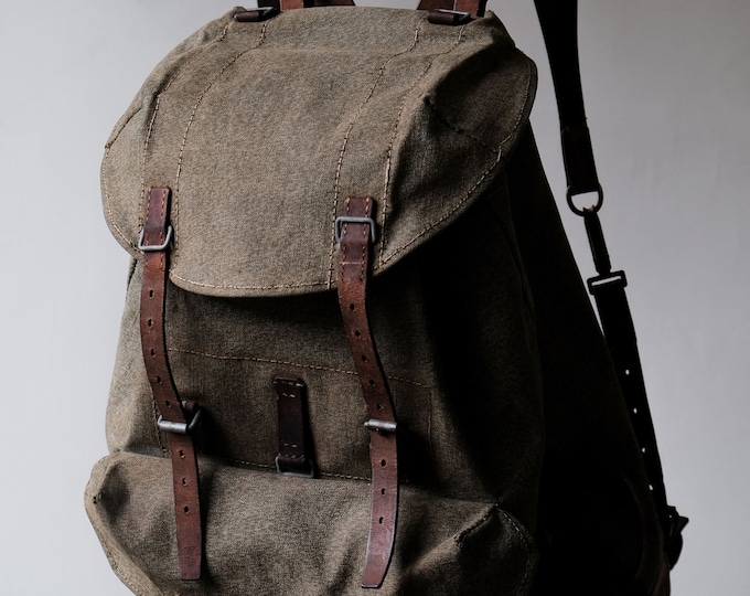 Swiss Army 1958s Vintage Salt & Peper Rucksack Backpack - Etsy