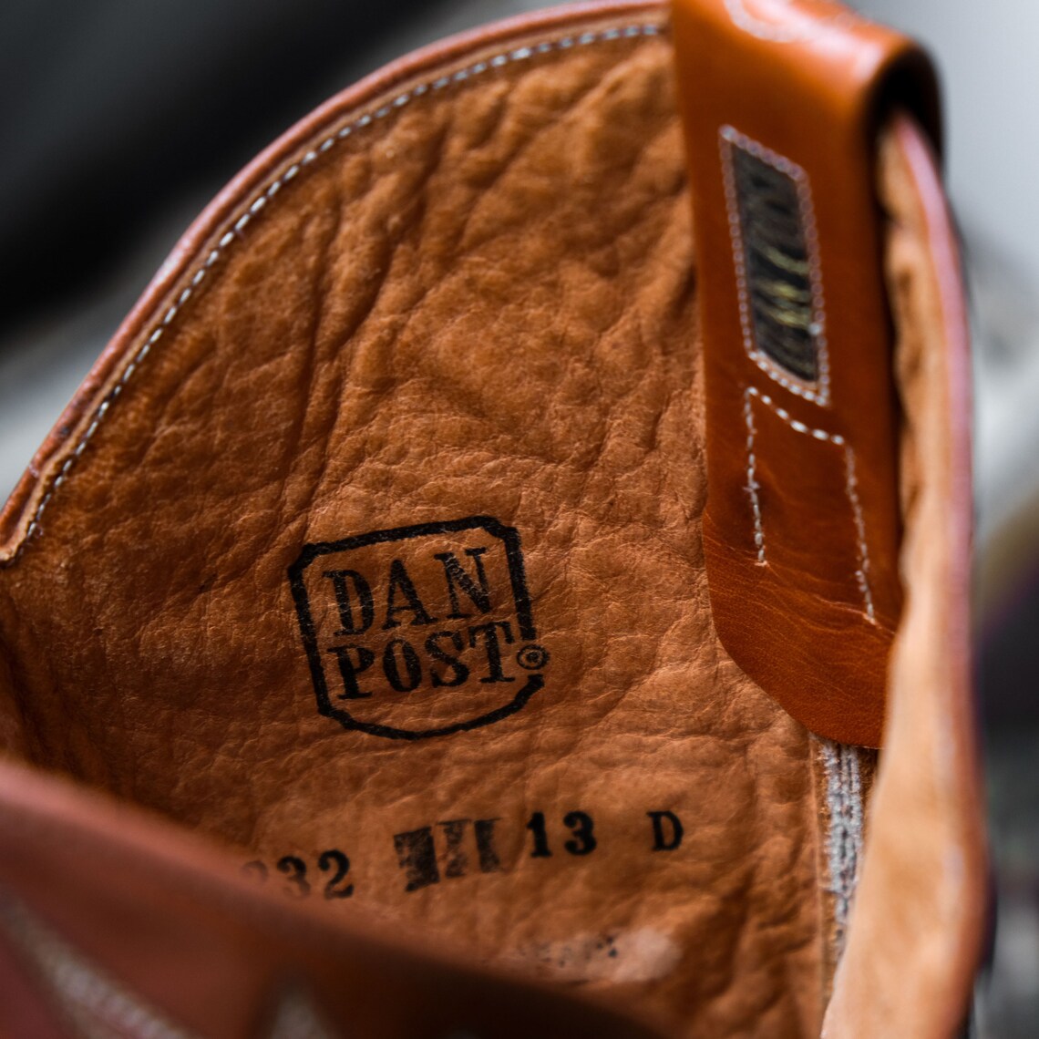 Vintage “dan Post”snakeskin Cowboy Western Boots Made in SPAIN - Etsy