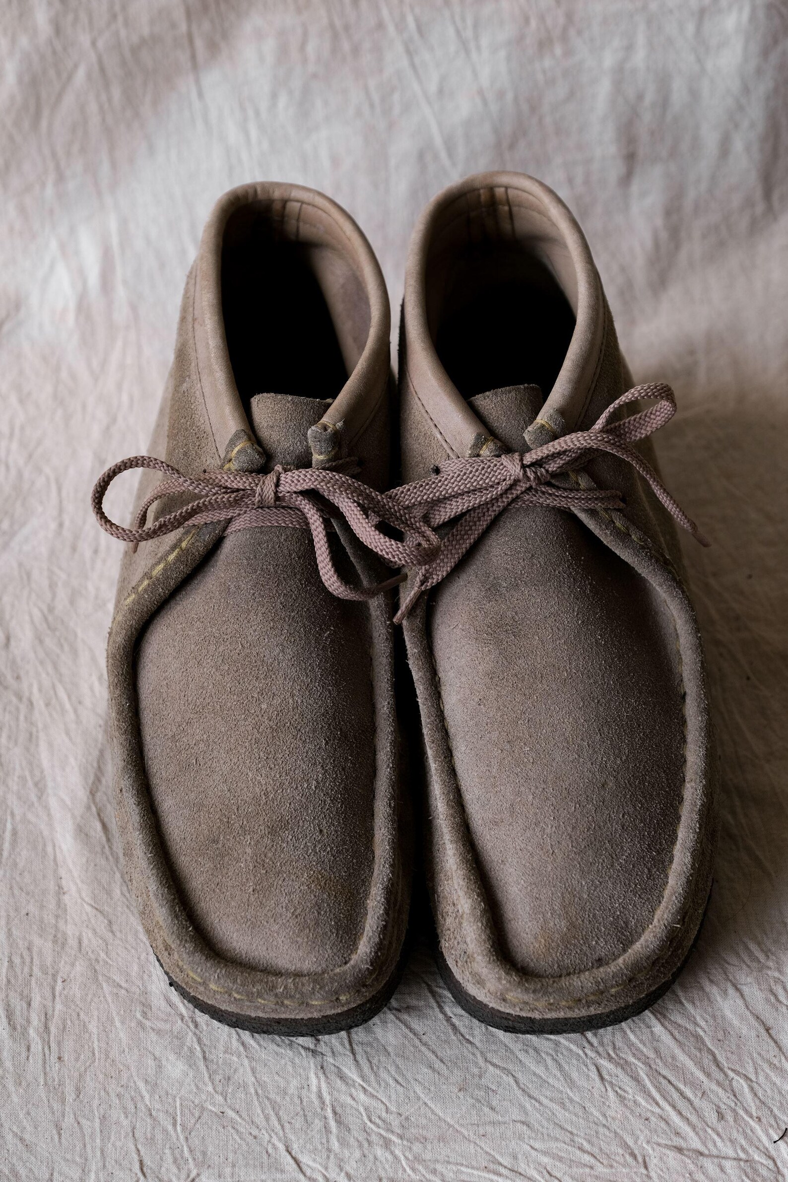 Clarks Wallabee Shoes Sand - Etsy