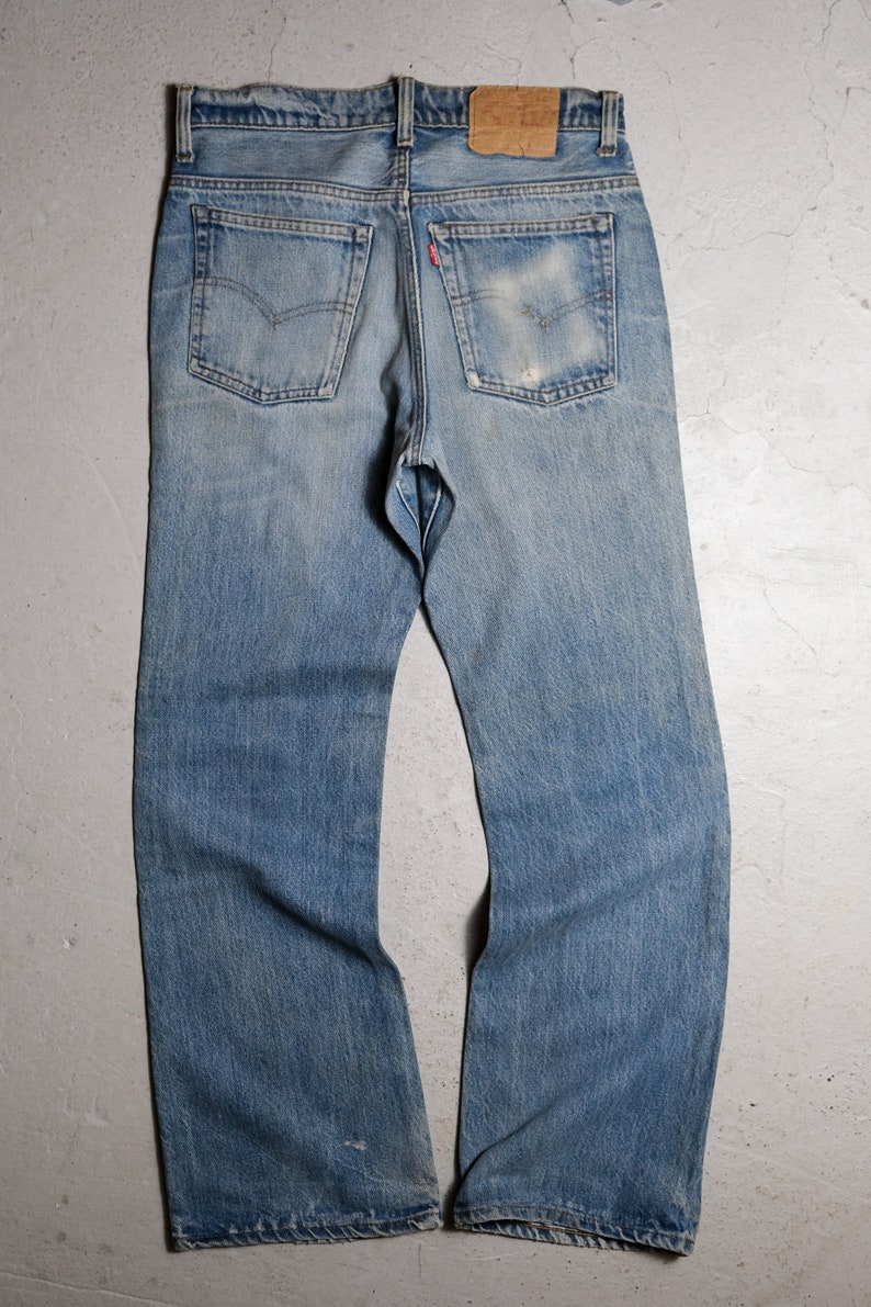 Levis 80s Vintage 517 Bootcut Denim Jeans - Etsy