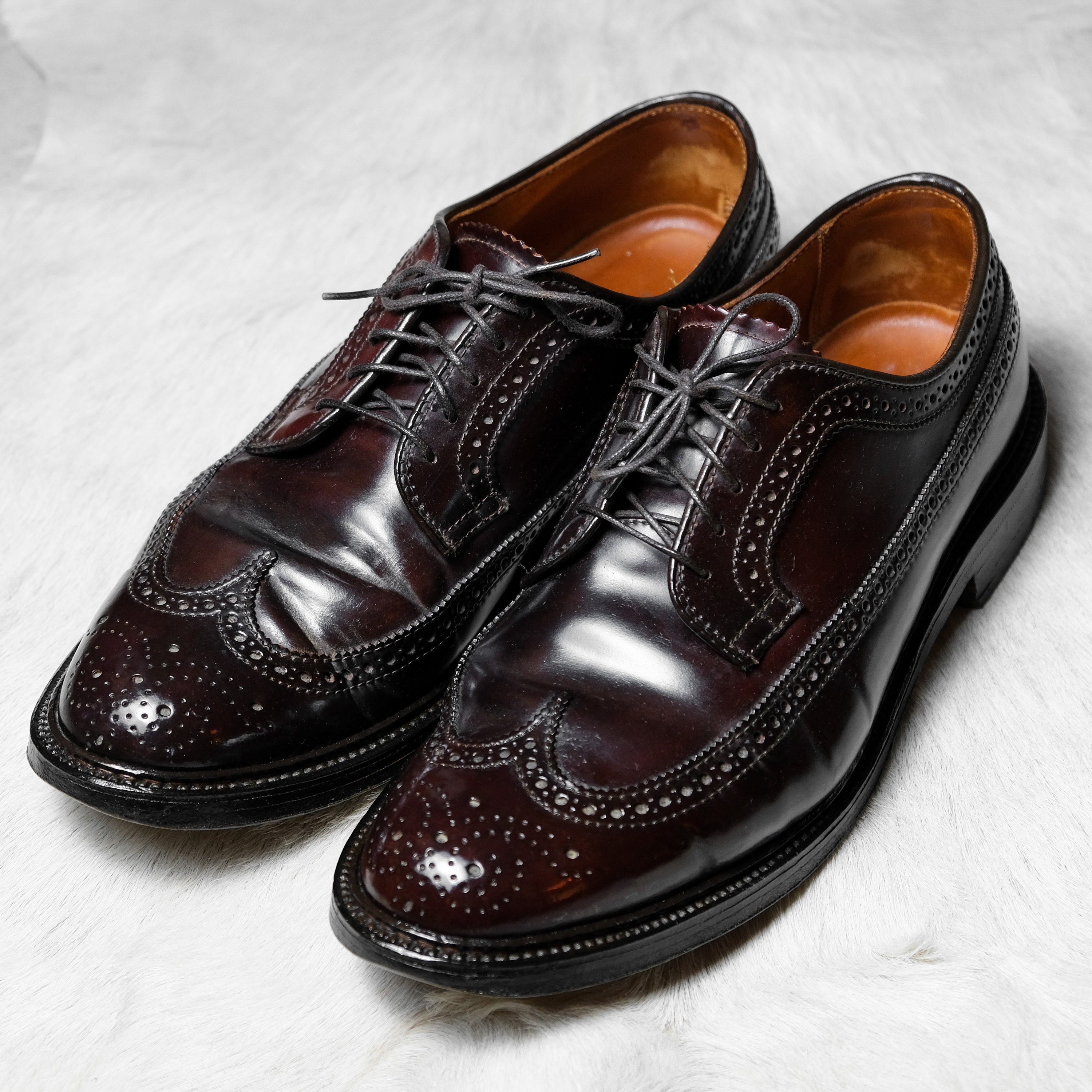 Shell Cordovan Wingtip - Etsy Shell Cordovan Wingtip - Etsy