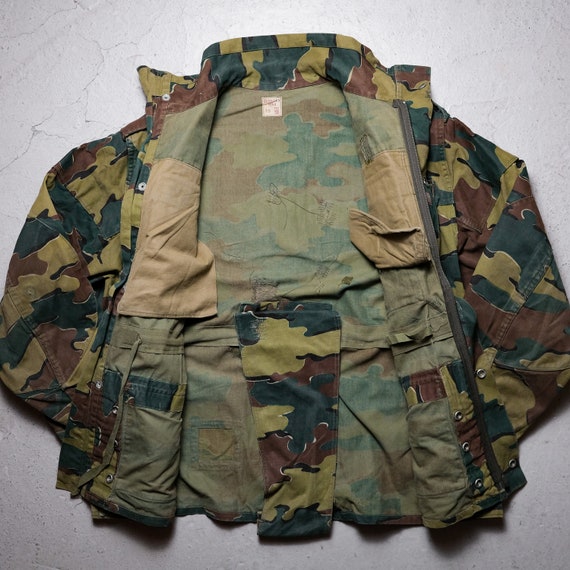 Belgian Army 1960’s Paratrooper Jigsaw Camo Smock Jac… - Gem
