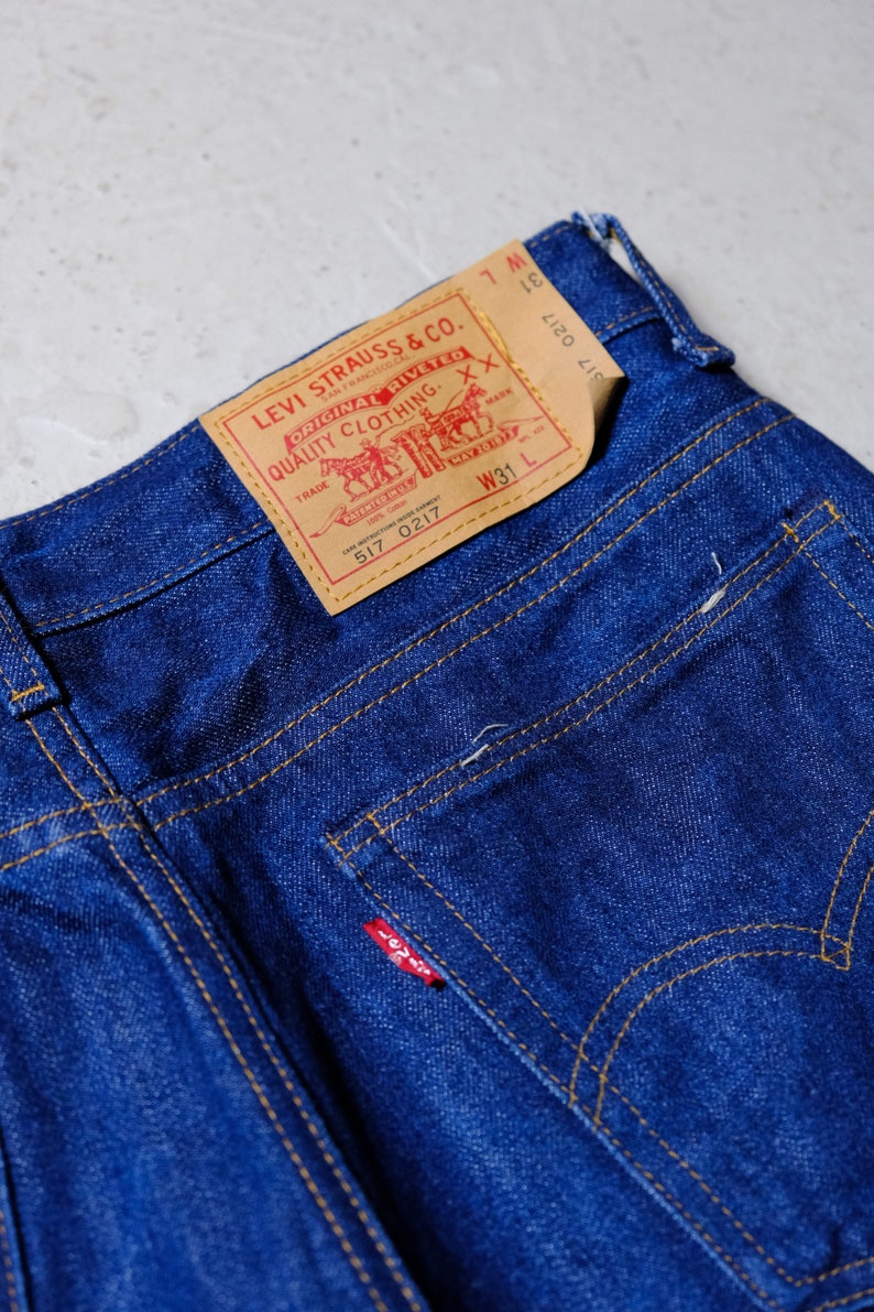 LVC Levi’s Vintage Clothing 517 Boot Cut Jeans - Etsy