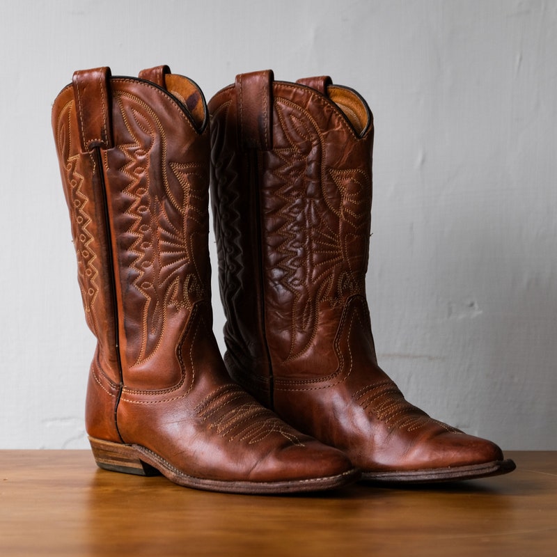 Inlay Boots - Etsy