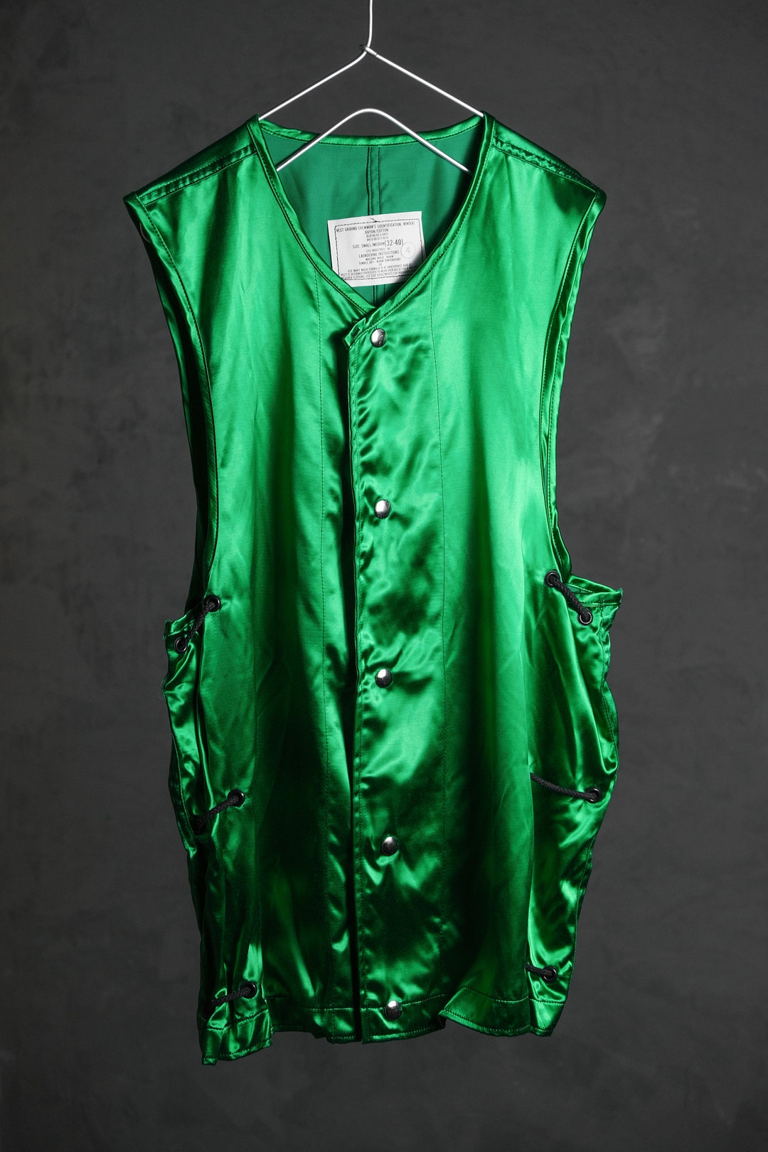 1980's Dead Stock U.S.NAVY GROUND CREWMAN'S Rayon Vest - Etsy