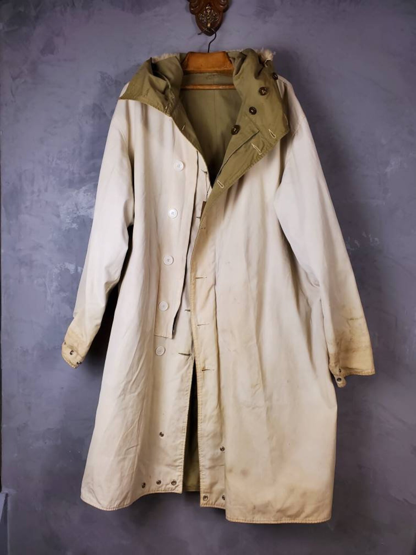 1942s WW2 US ARMY Overcoat Reversible Jacket /snow parka 山岳部隊 | Etsy