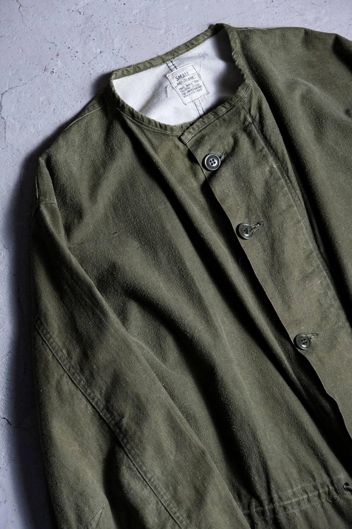 U.S.ARMY 1960’s Vintage Gas Protective Coat - Etsy