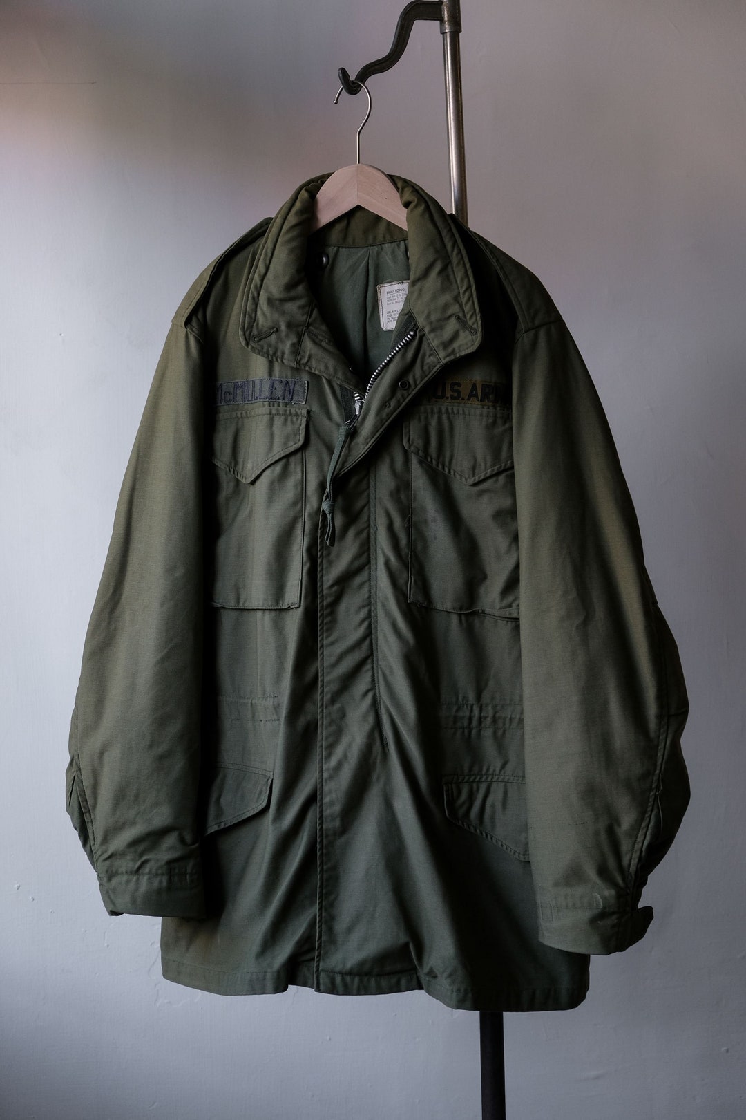 Vintage ALPHA INDUSTRIES 1969 M65 Field Jacket Vietnam - Etsy
