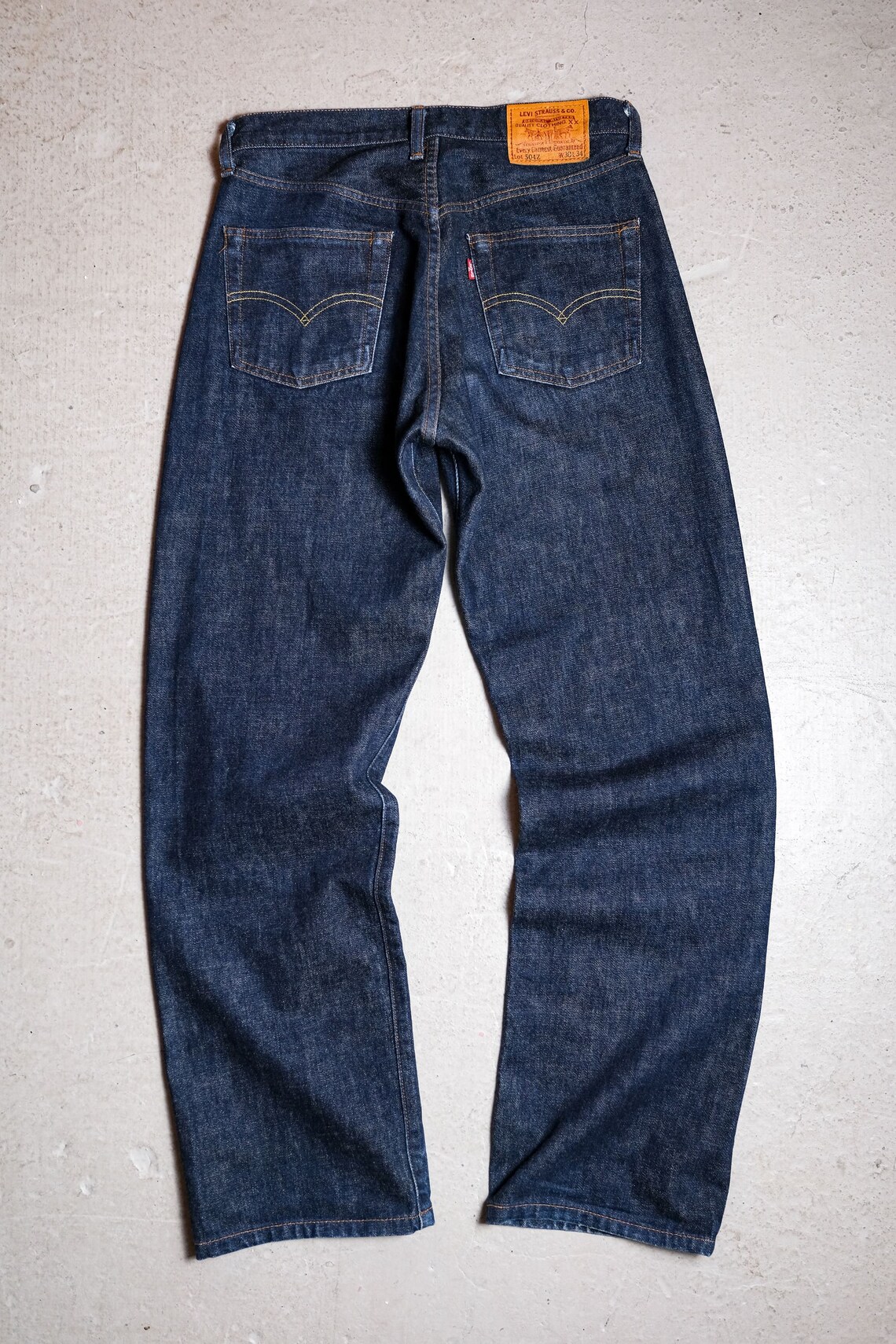 Levis Vintage Clothing LVC 90s 504Z Selvedge Denim Jeans Replica Big E ...