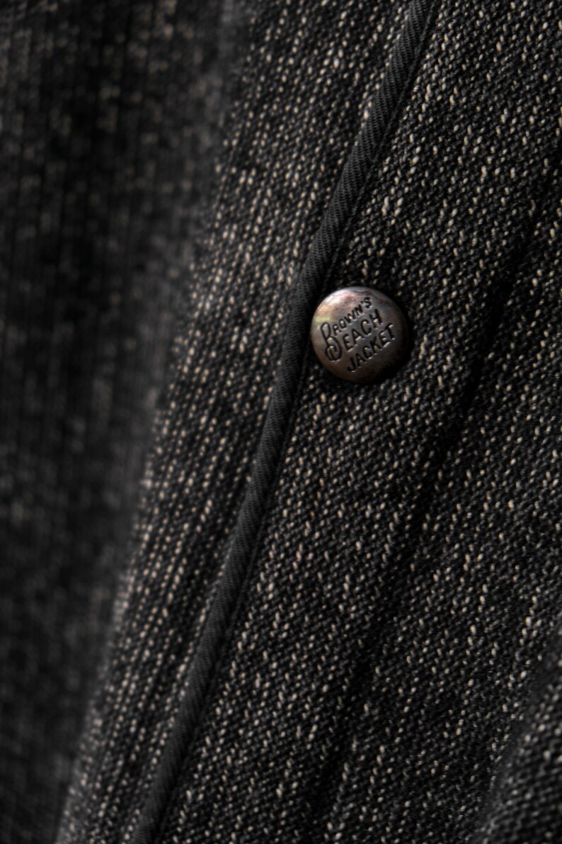 1920~30s Rare Vintage Brown’s Beach Jacket Salty & Pepper - Etsy