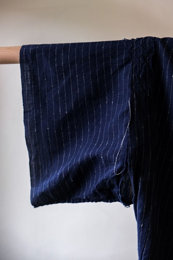 1950s Japanese Vintage Indigo Boro Kimono Noragi - Gem
