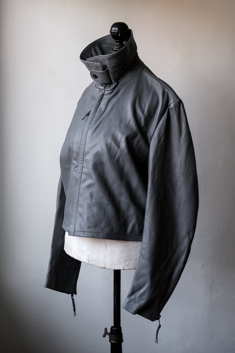 1980s Vintage German Army BM Submarine Leather Jacket - Etsy