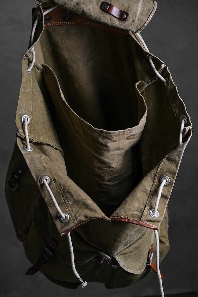 German Army M31 Canvas Rucksack Backpacks - Etsy