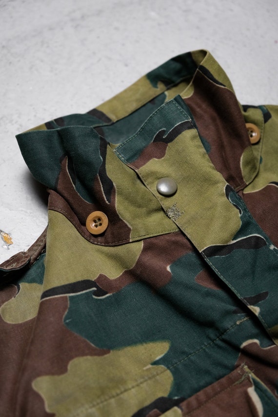 Belgian Army 1960’s Paratrooper Jigsaw Camo Smock Jac… - Gem