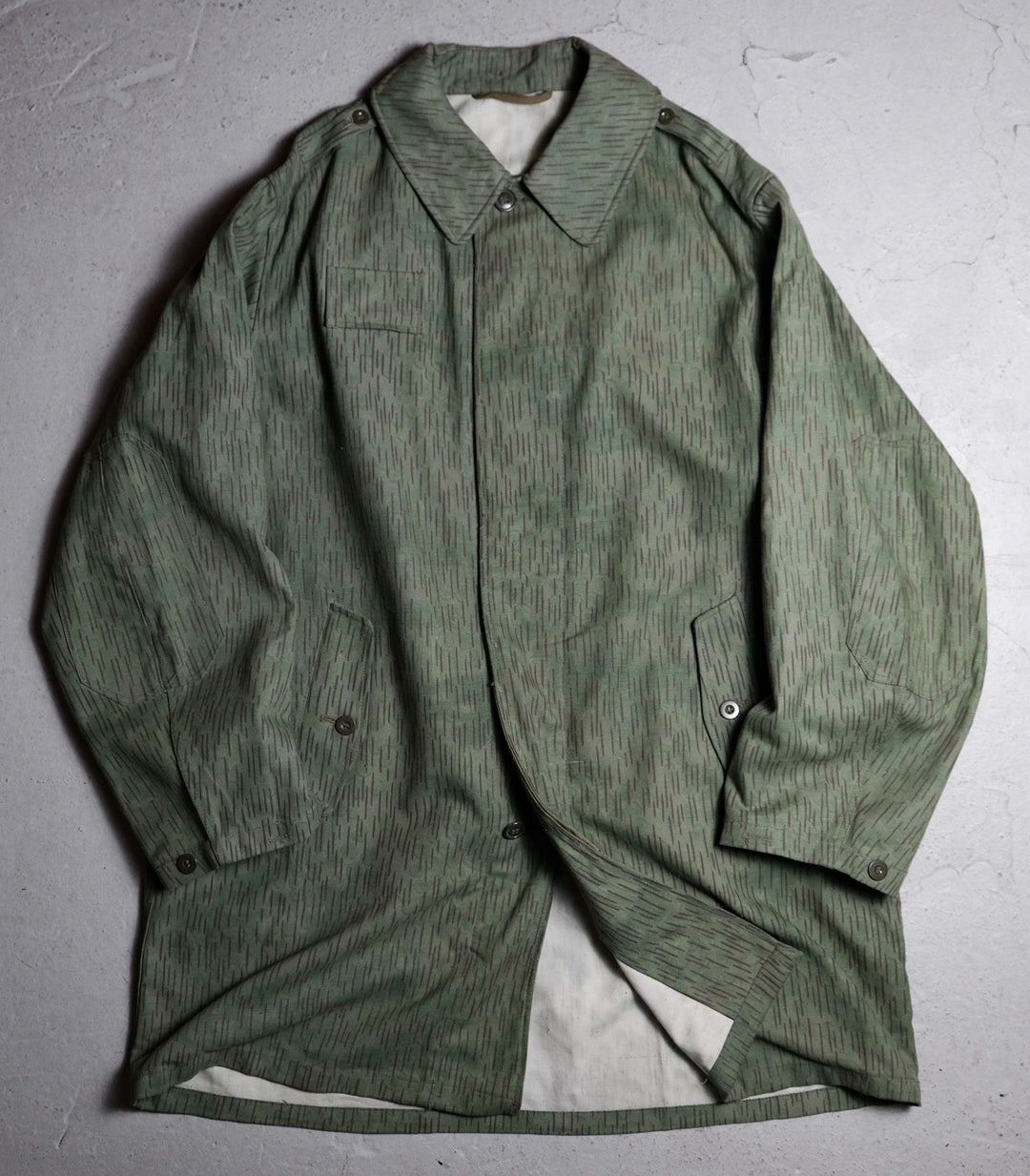 60s80s Czech Army M60 Raindrop Camo Parka Coat - Etsy