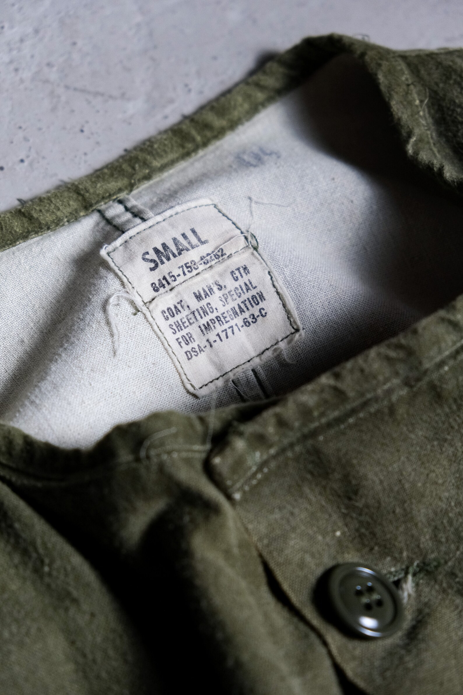 U.S.ARMY 1960’s Vintage Gas Protective Coat - Etsy