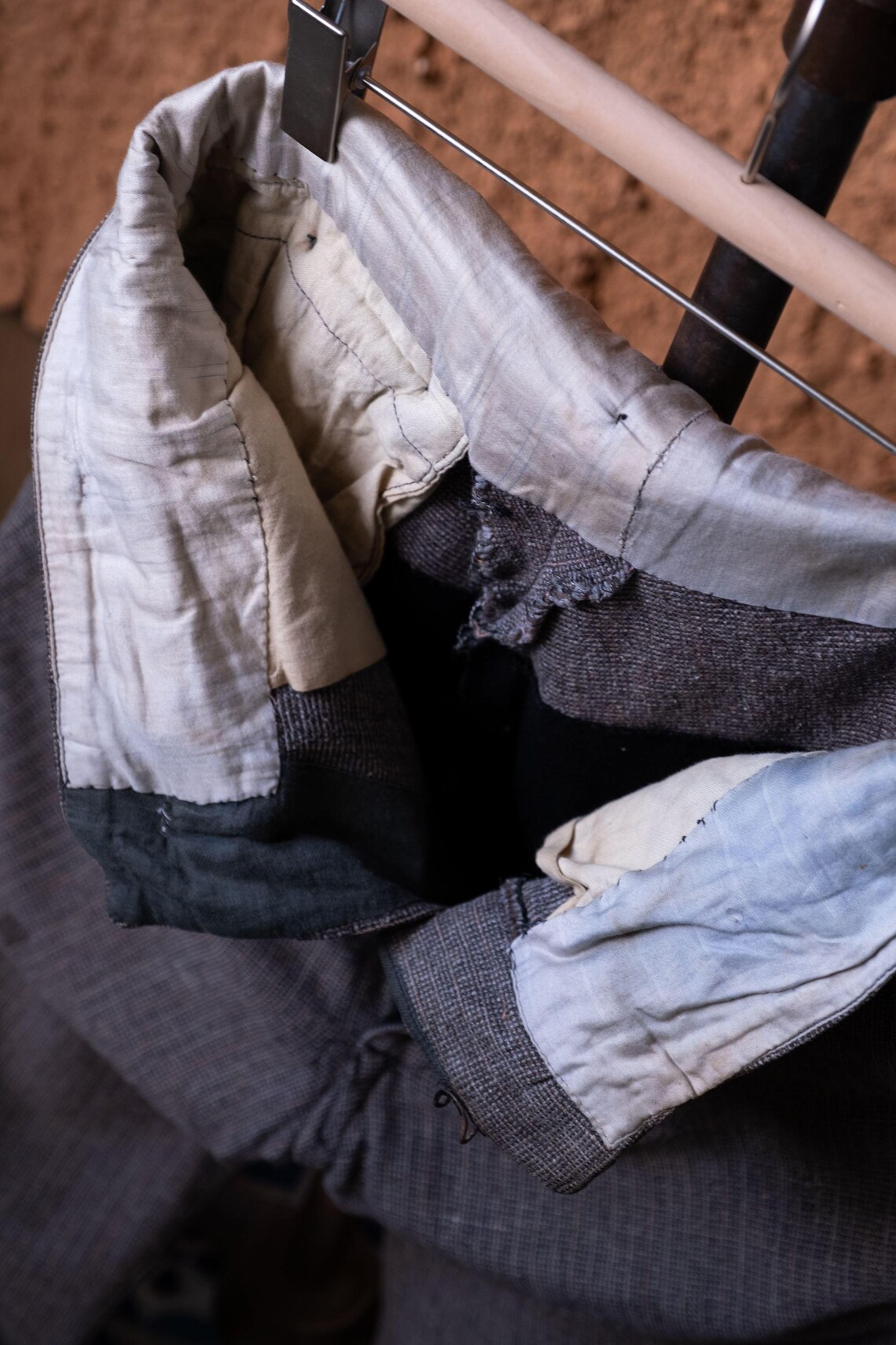 1960's French Distressed Vintage Wool Work Pants - Etsy