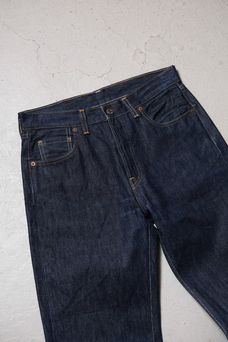 Levis Vintage Clothing LVC 66501 Selvedge Denim Jeans - Etsy
