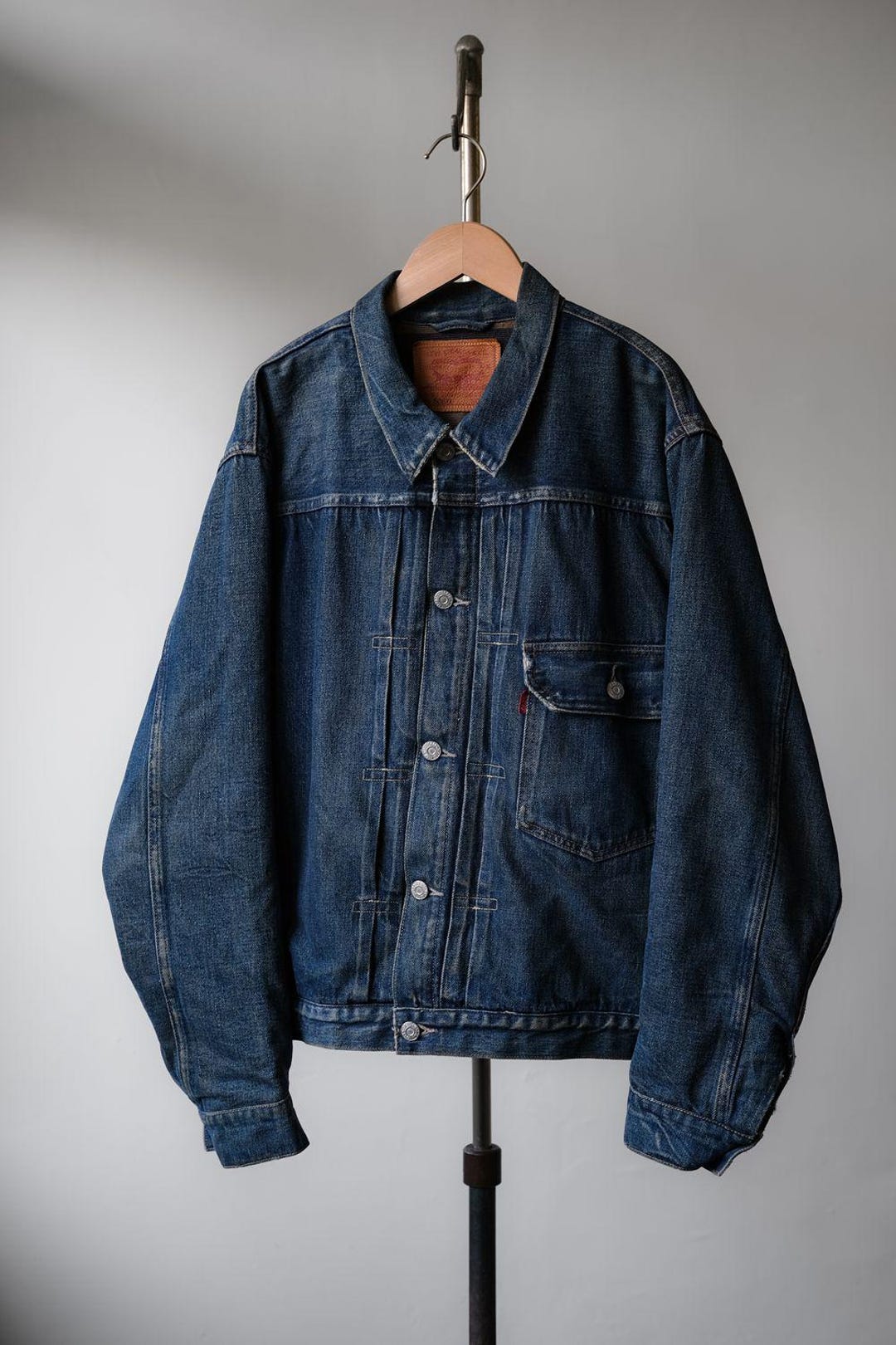 Levi’s Vintage Clothing LVC 506XX 1st Type Lined Denim Jacket Western ...