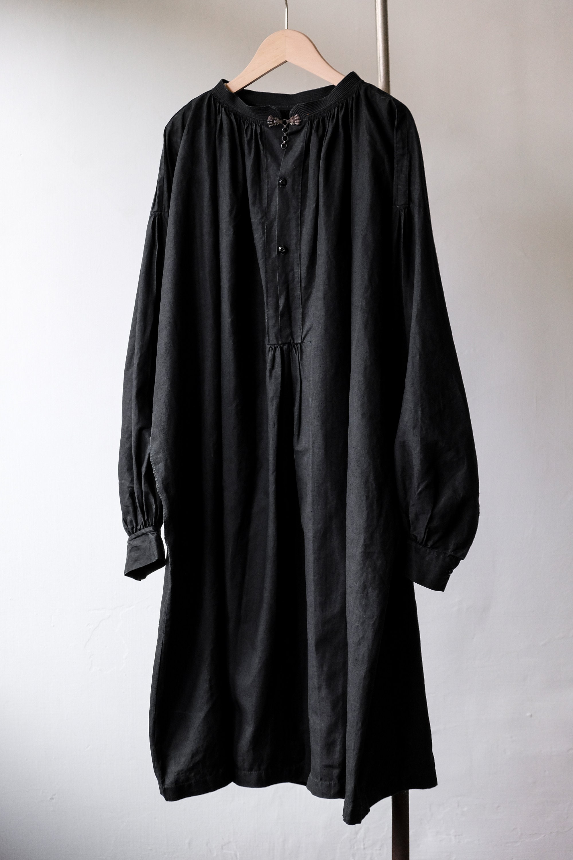 French 19th C. Antique Black Indigo Linen Biaude - Etsy French 19th C. Antique Black Indigo Linen Biaude - Etsy