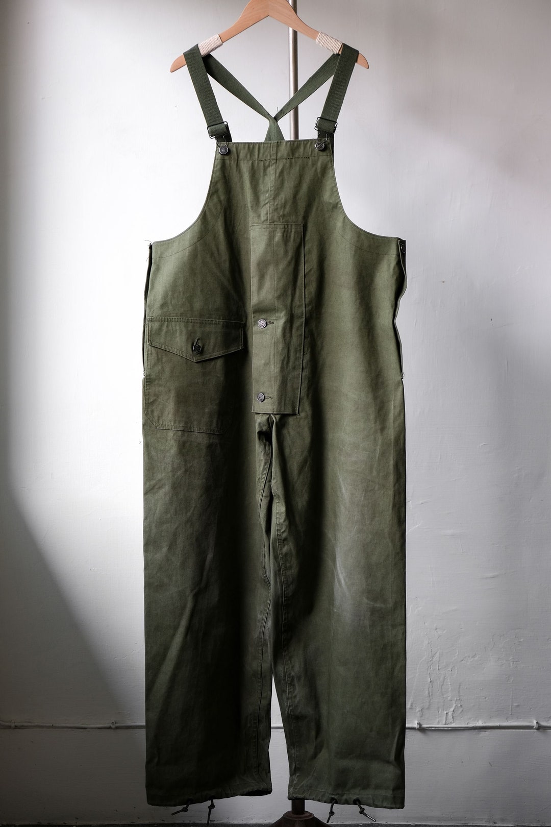 VINTAGE U.s.navy 1957’s Wet Weather Overalls - Etsy