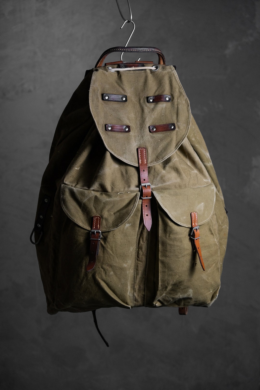 German Army M31 Canvas Rucksack Backpacks - Etsy