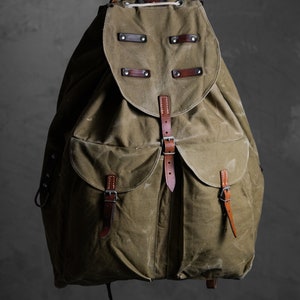German Army M31 Canvas Rucksack Backpacks - Etsy