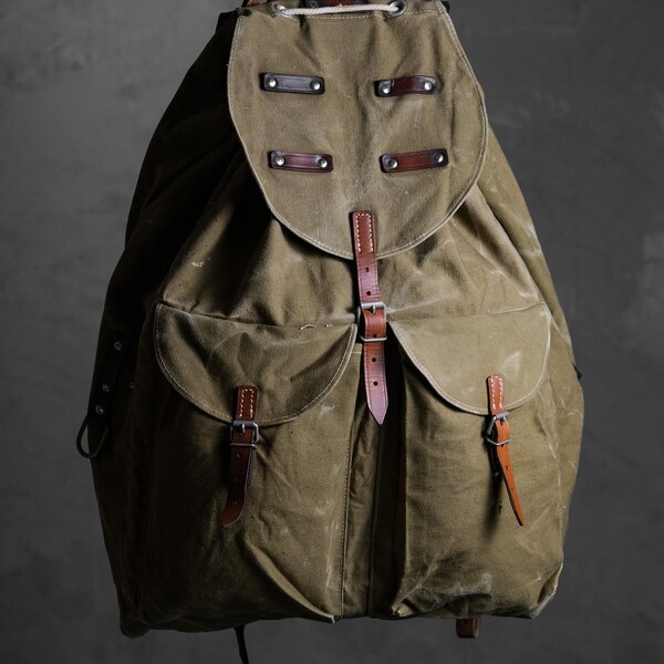 Canvas Rucksack - Etsy