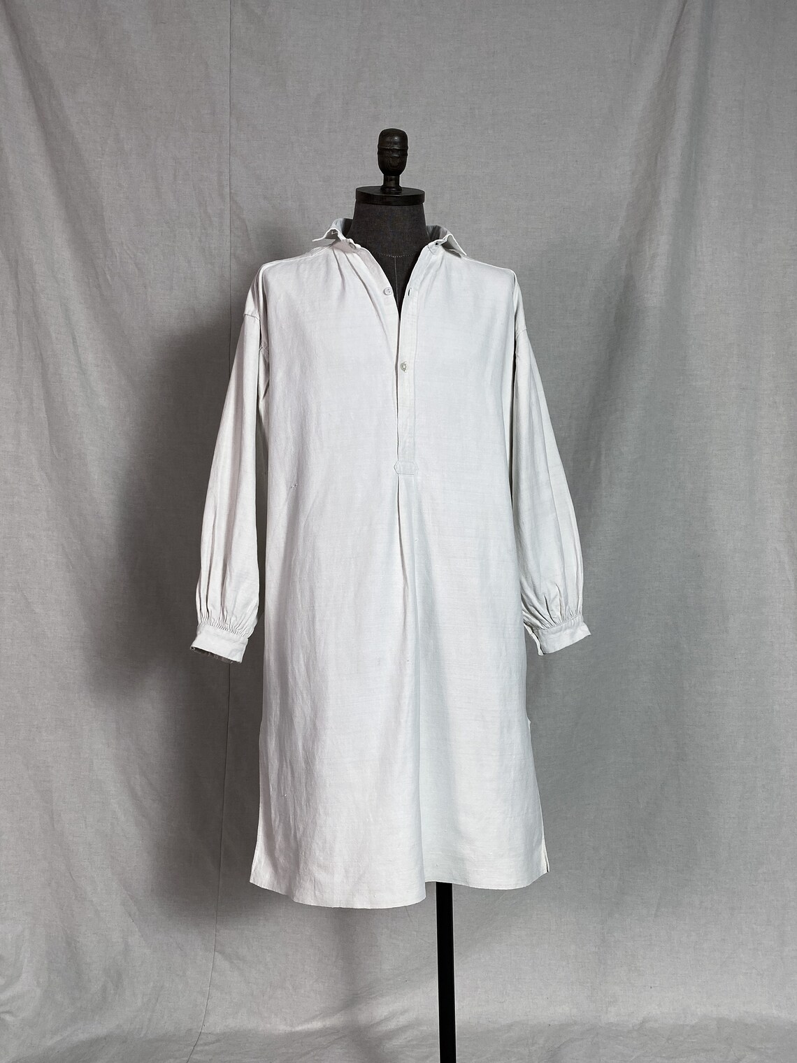 French 1900s Antique Linen Farmers Smock Shirts - Etsy UK