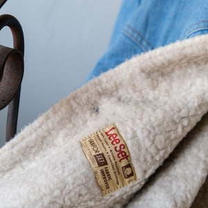 70's Lee Storm Rider Vintage Sherpa Denim Jacket Made in USA - Etsy