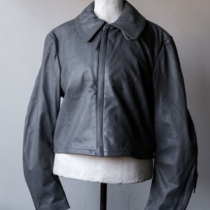 1980s Vintage German Army BM Submarine Leather Jacket - Etsy