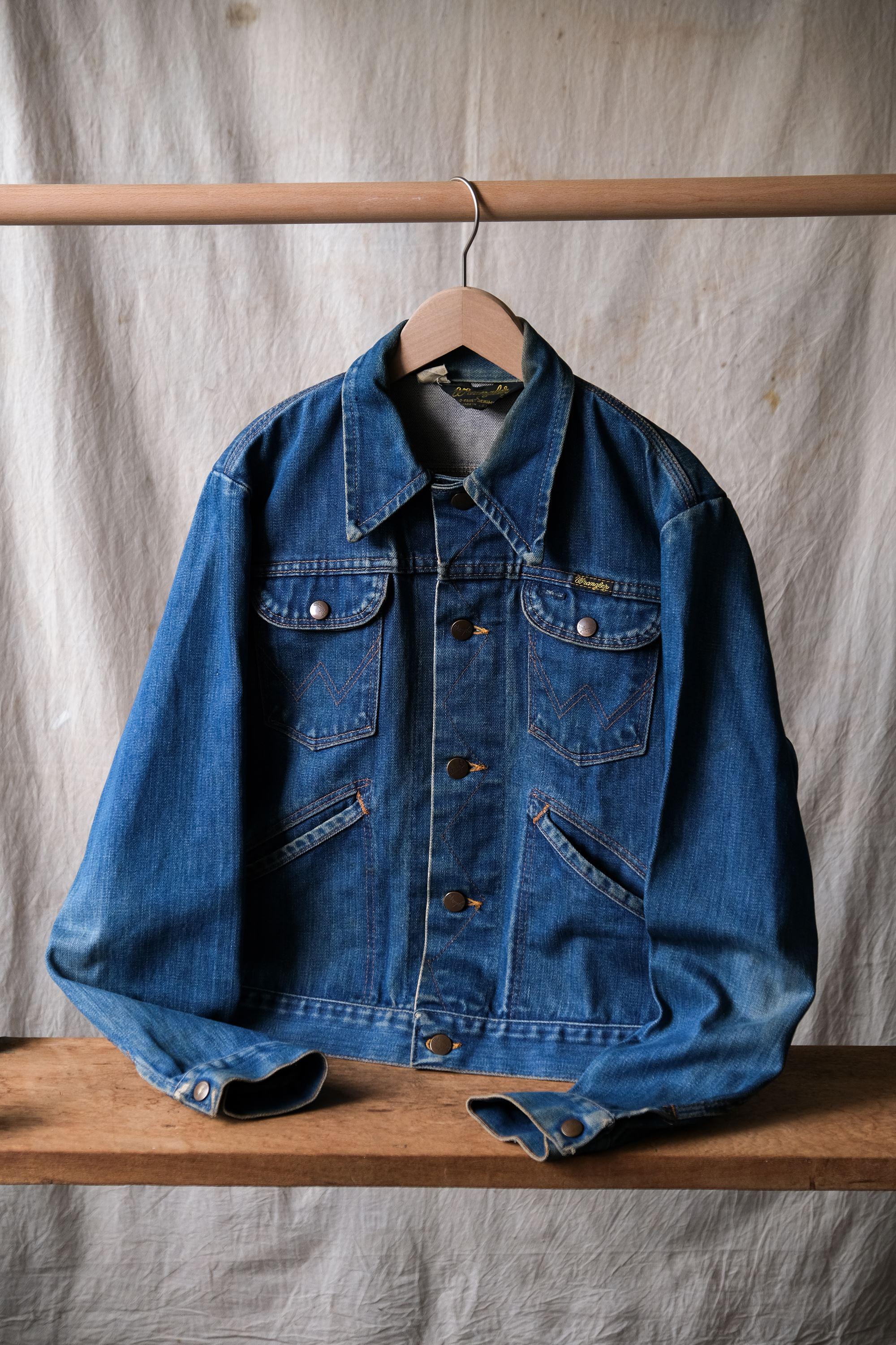 Wrangler 1970s 126PW Triumph Motor Embroidered Denim Jacket - Etsy