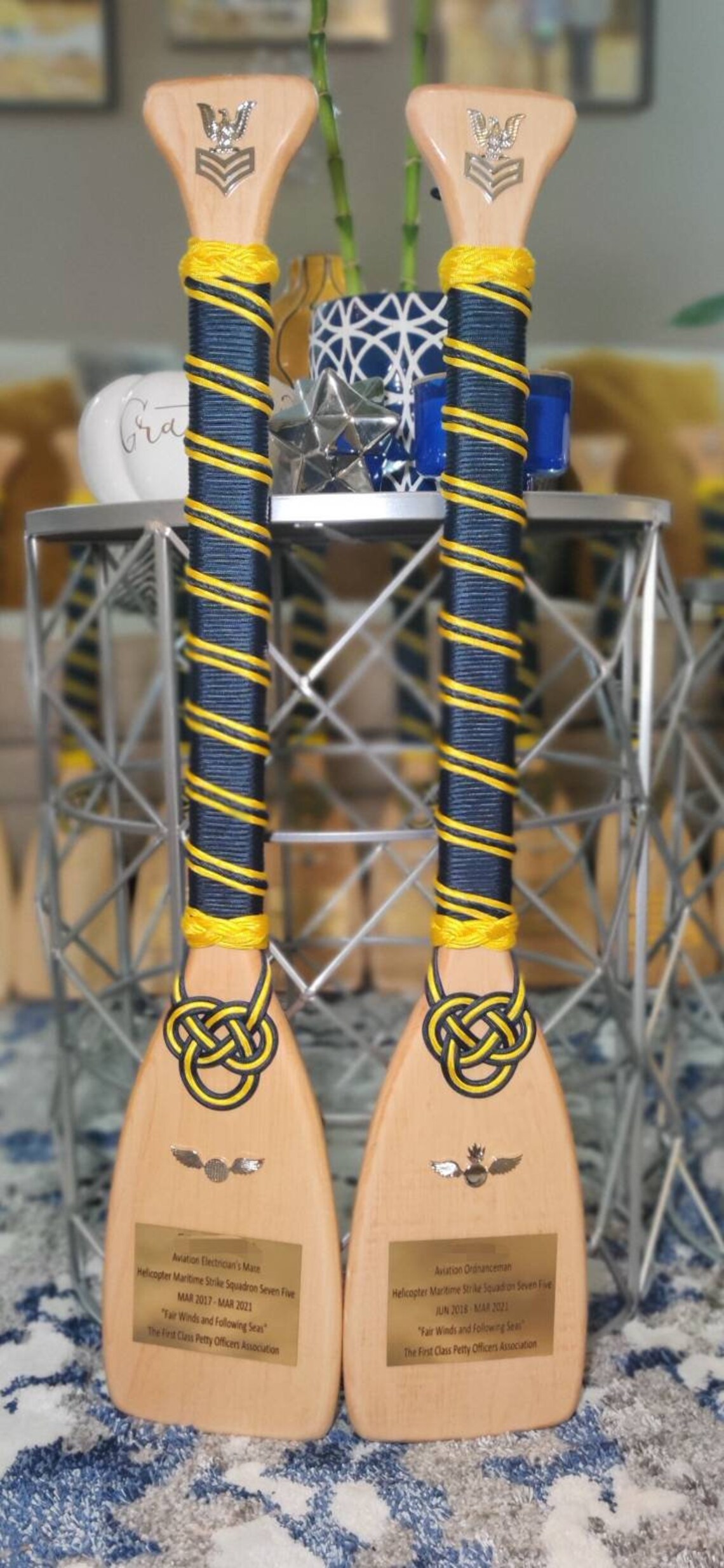 Military Paddles/Military Retirement/Change of Ceremony Gifts/ | Etsy