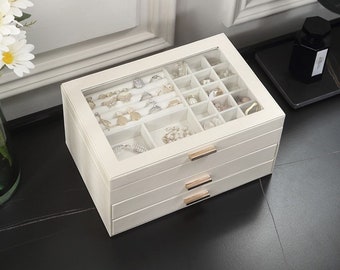 White Jewelry Box | Etsy