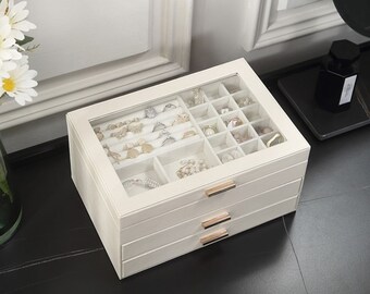 White Jewelry Box | Etsy