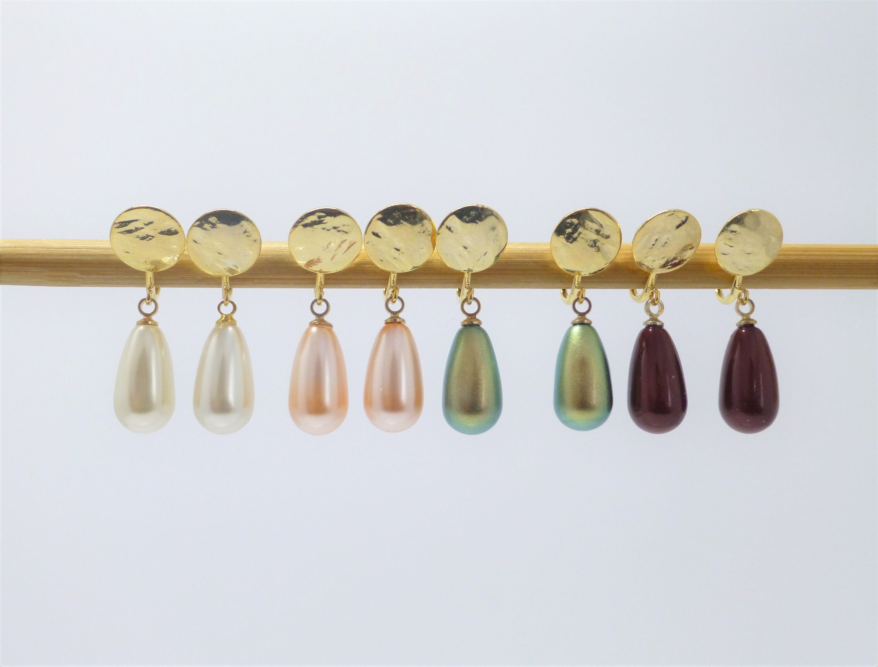 Pearl Ear Clip Hanging - Etsy