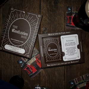 The Confession Box Irish Drinking Card Game | 18+ - Etsy