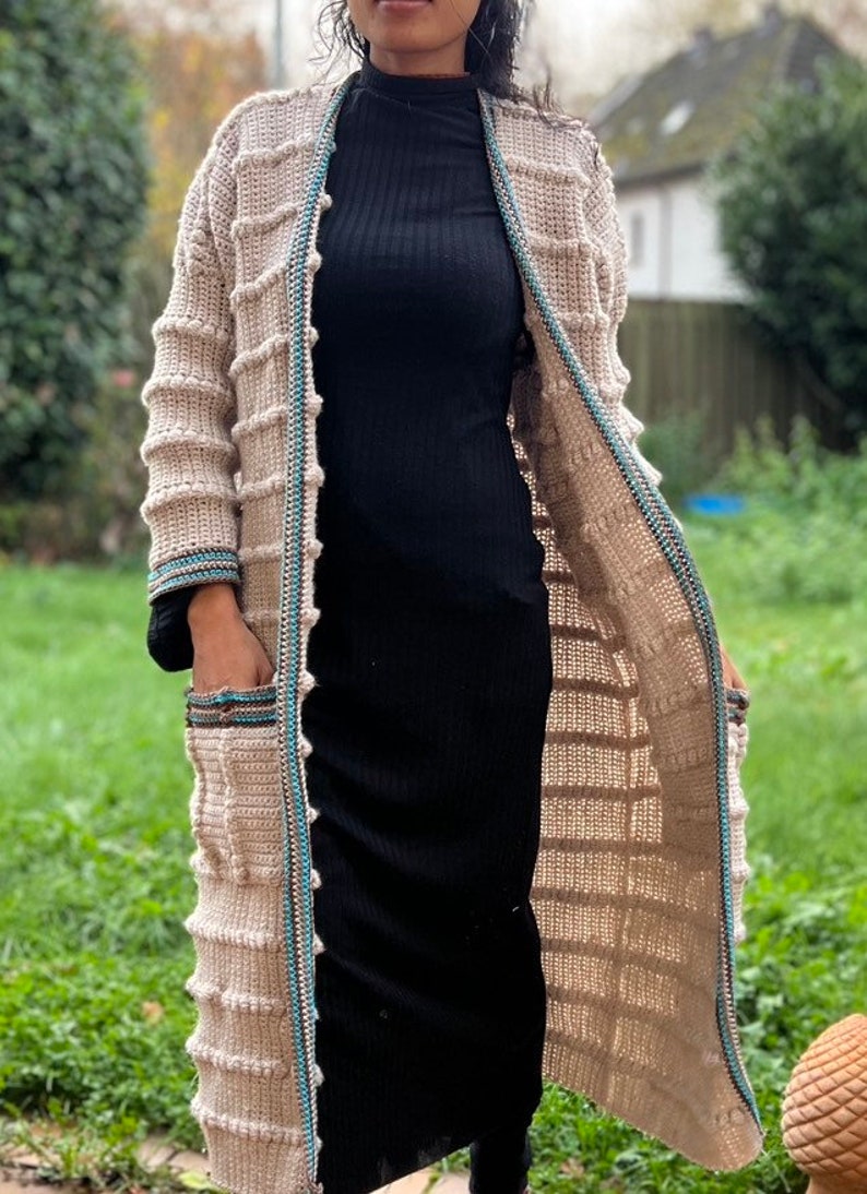 Crochet Pattern / Long Crochet Duster Cardigan - Etsy