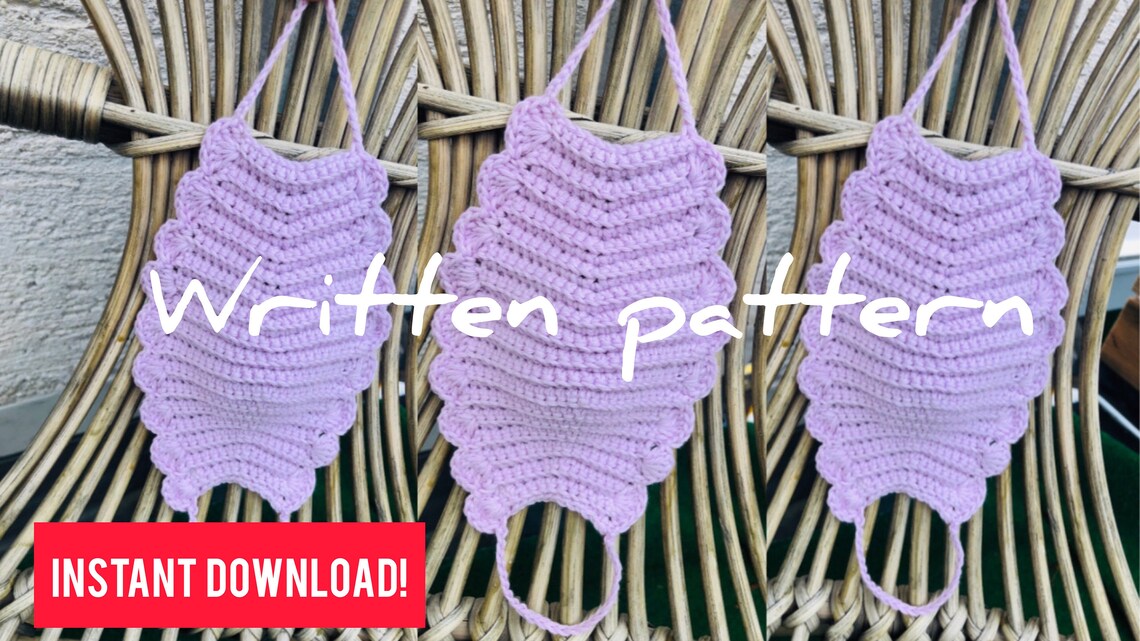 Crochet Face Mask With Shell Stitch Pdf Pattern Crochetlyn - Etsy