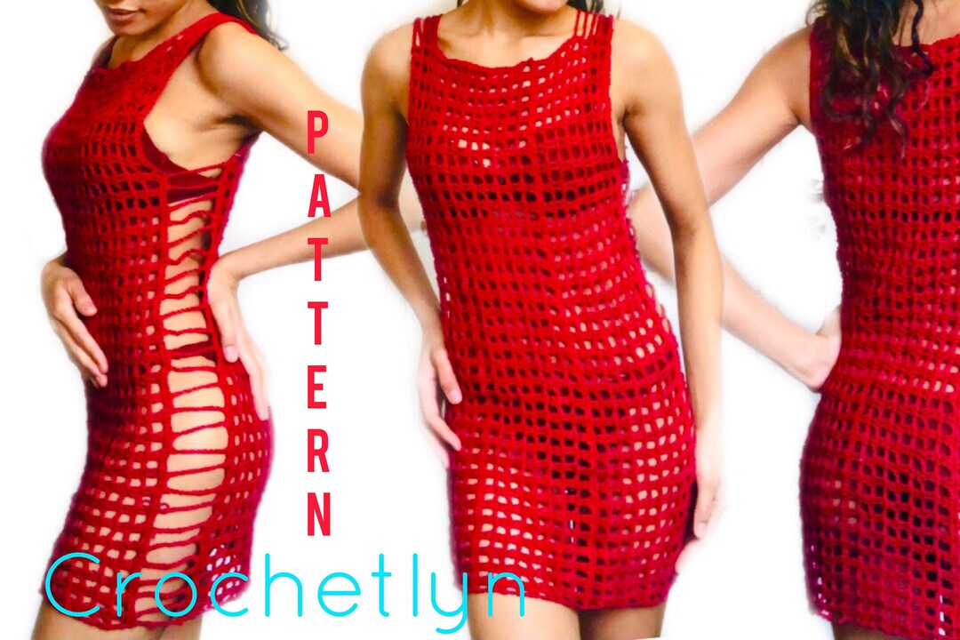Crochet Cover Up Pattern Beach Cover Up Pattern Bathing Suit Cover Up
