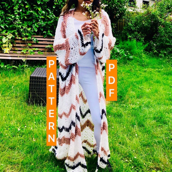 Cardigan Boho - Etsy