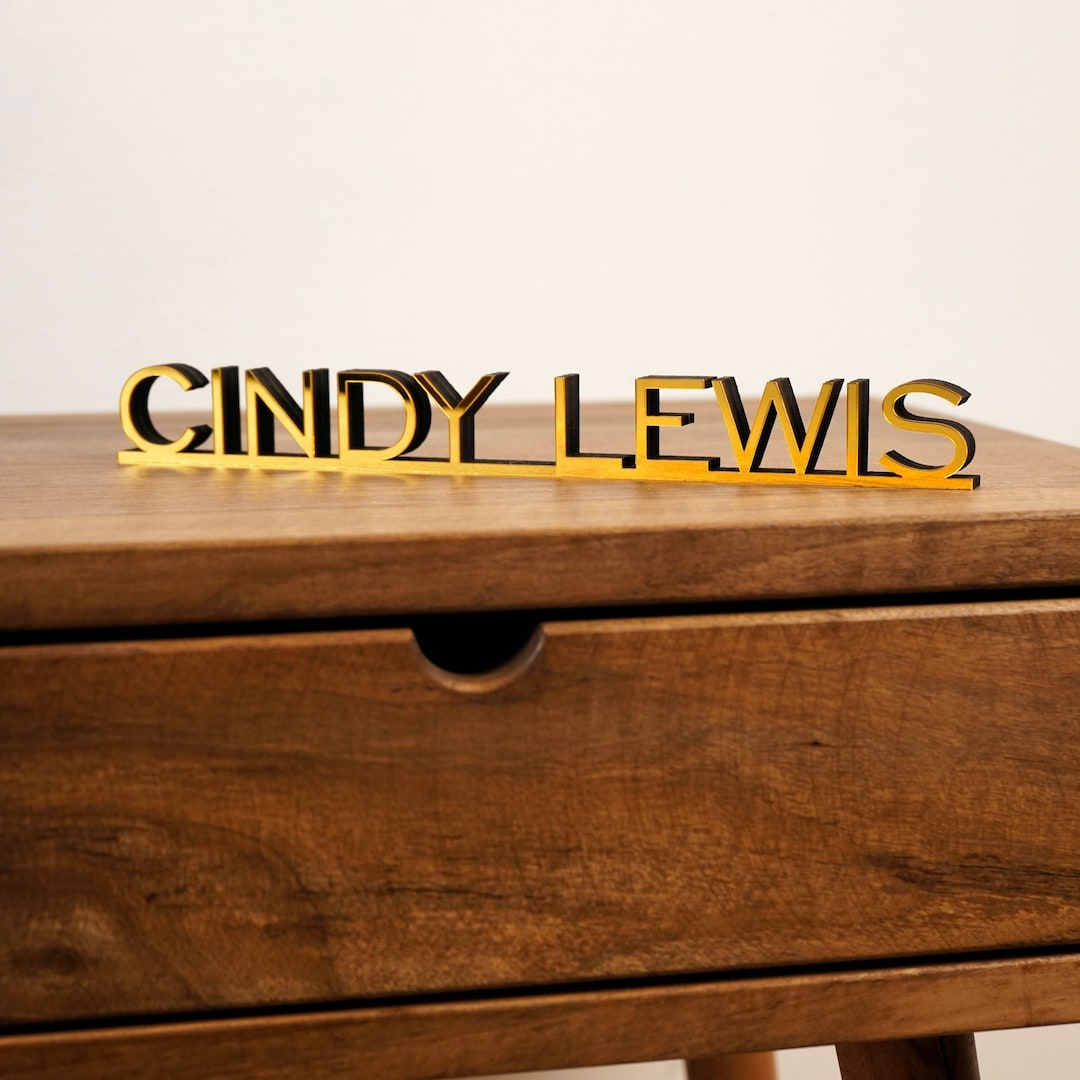 Free Standing Personalized Acrylic Custom Name Sign,wedding Top Table ...