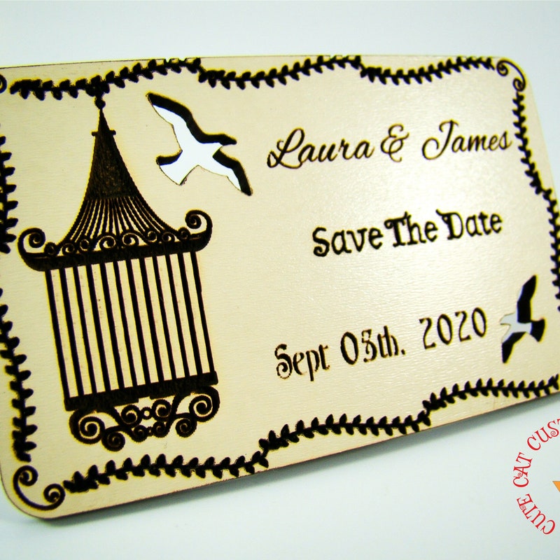 Bird Cage Invitation - Etsy