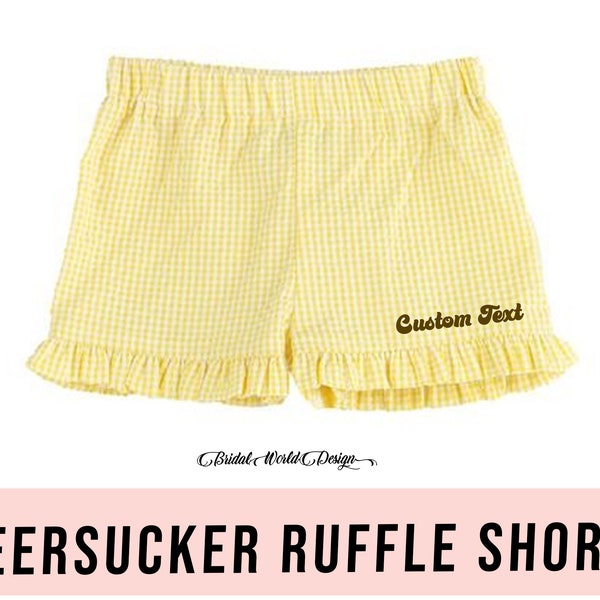 Ruffle Shorts - Etsy