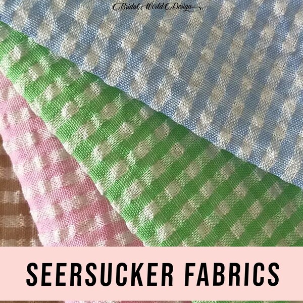 Seersucker Fabric - Etsy