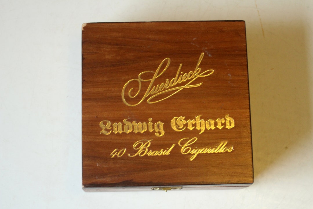 Rare Cigar Box Wooden Cigarillos Cigar Dispenser From the 1960s ...