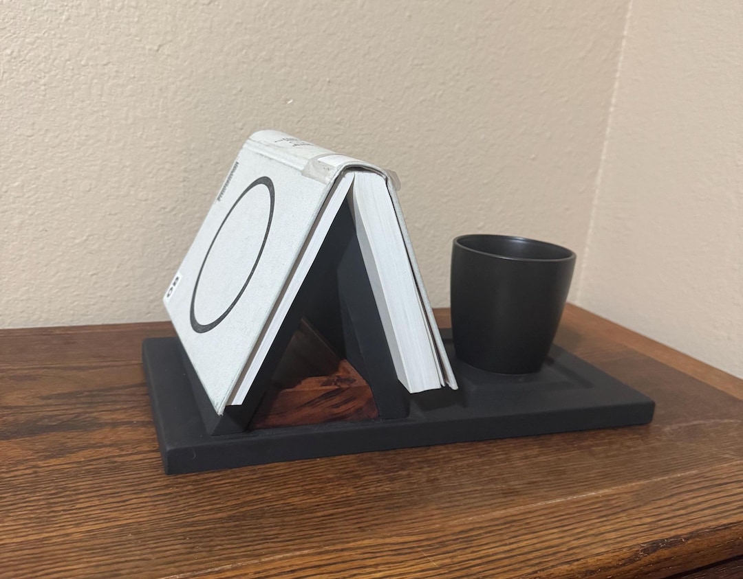 Custom Wooden Book Nook Stand | Artisan Bookshelf Accent - Etsy