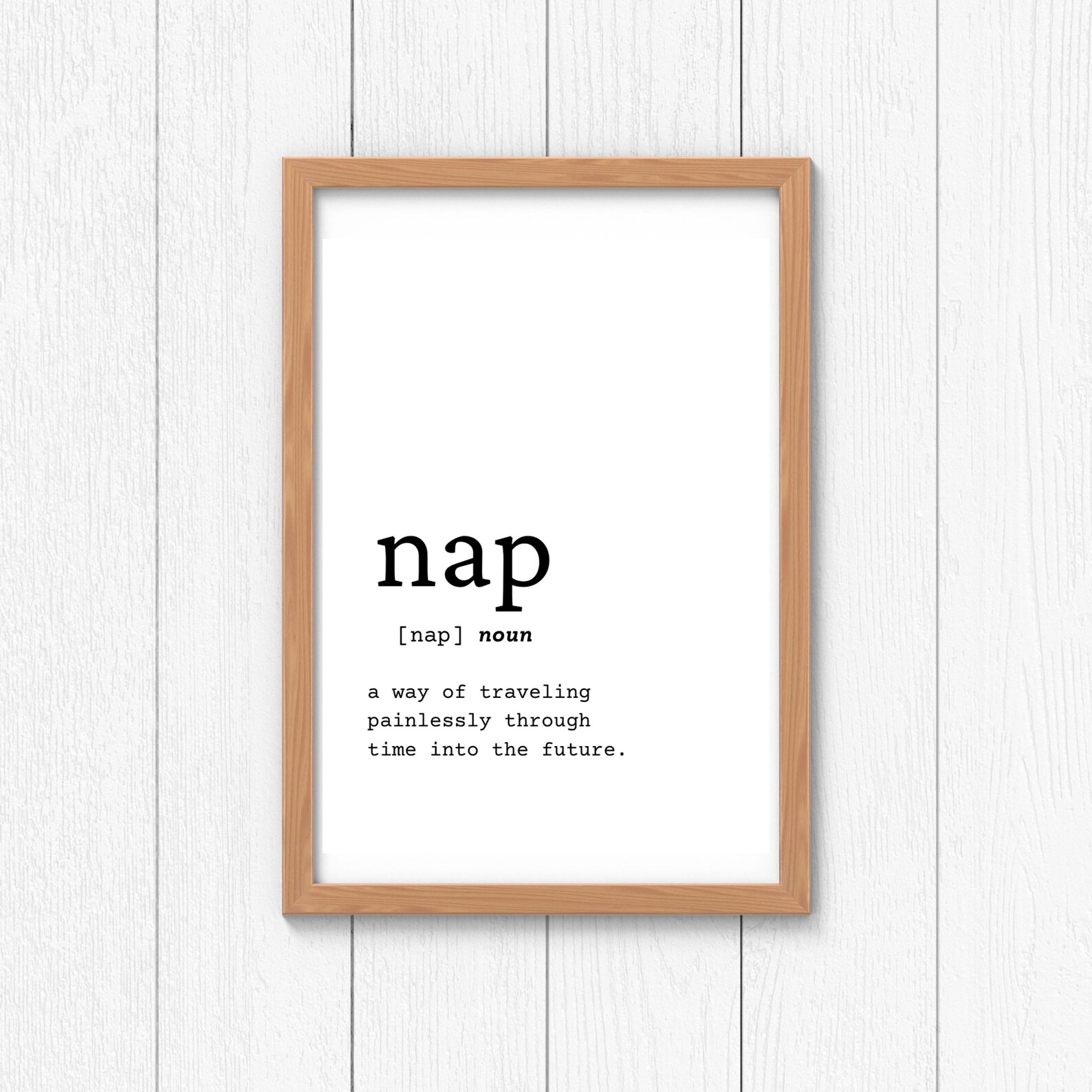 Nap Definition Wall Art, Digital Download, Definition Home Decor ...